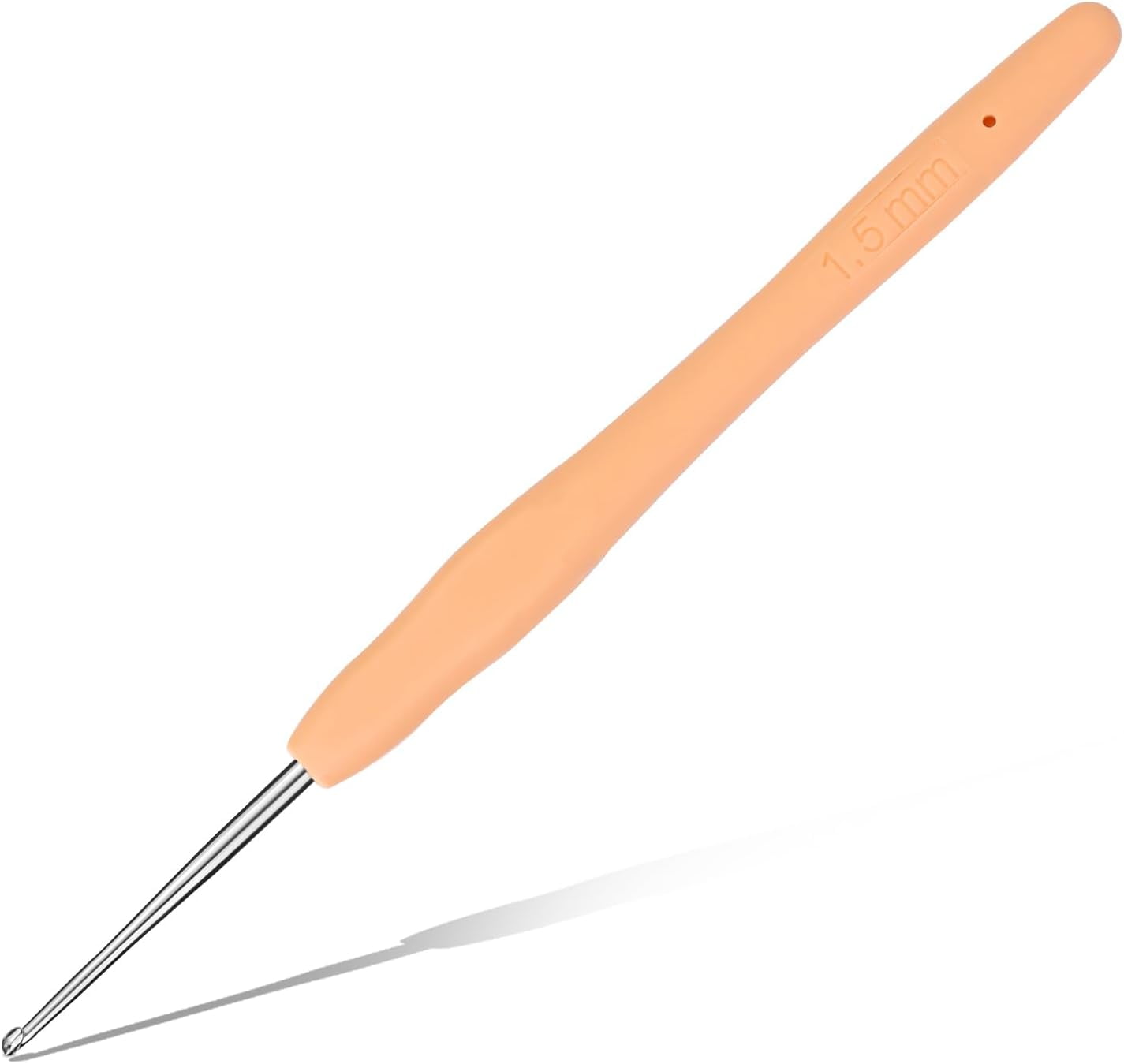 Crochet Hook, Ergonomic Handle for Arthritic Hands, Extra Long Knitting ...