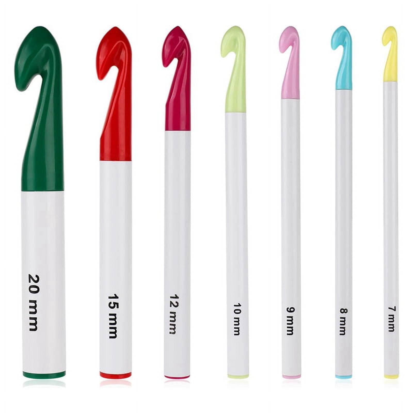 Crochet Hooks ,7Mm To 20Mm Crochet Hooks Kit for Crocheter, Handle - Walmart.com