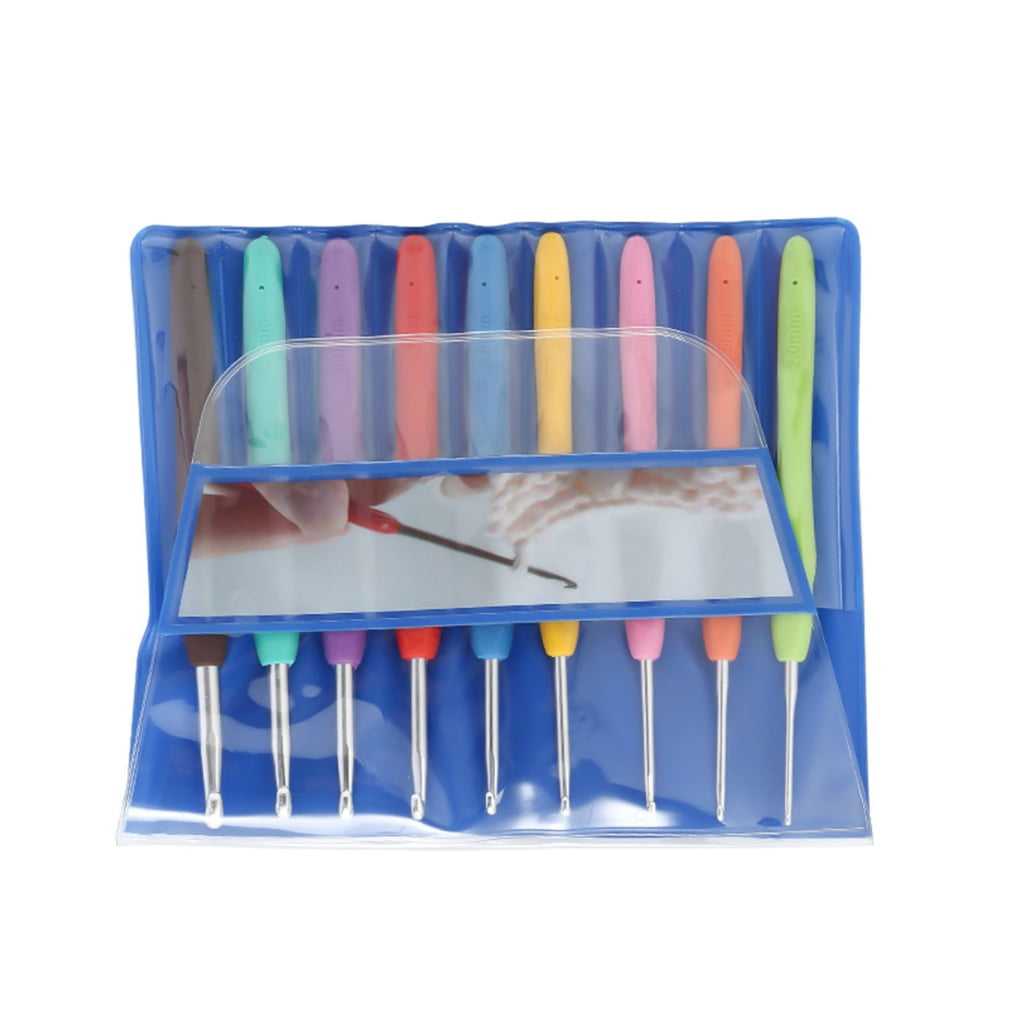 Crochet Hooks Kits for Beginner Hand Stitching DIY Crochet Craft ...