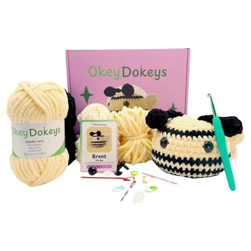 Crochet Kit for Beginners, Crafts for Adults, Fun Stuff -Step-by-Step ...