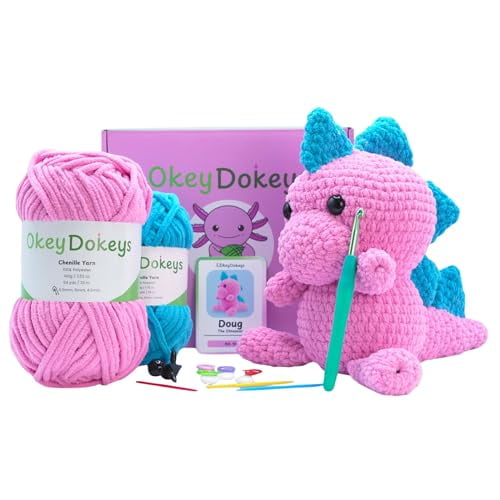 Crochet Kit for Beginners, Crafts for Adults, Fun Stuff -Step-by-Step ...