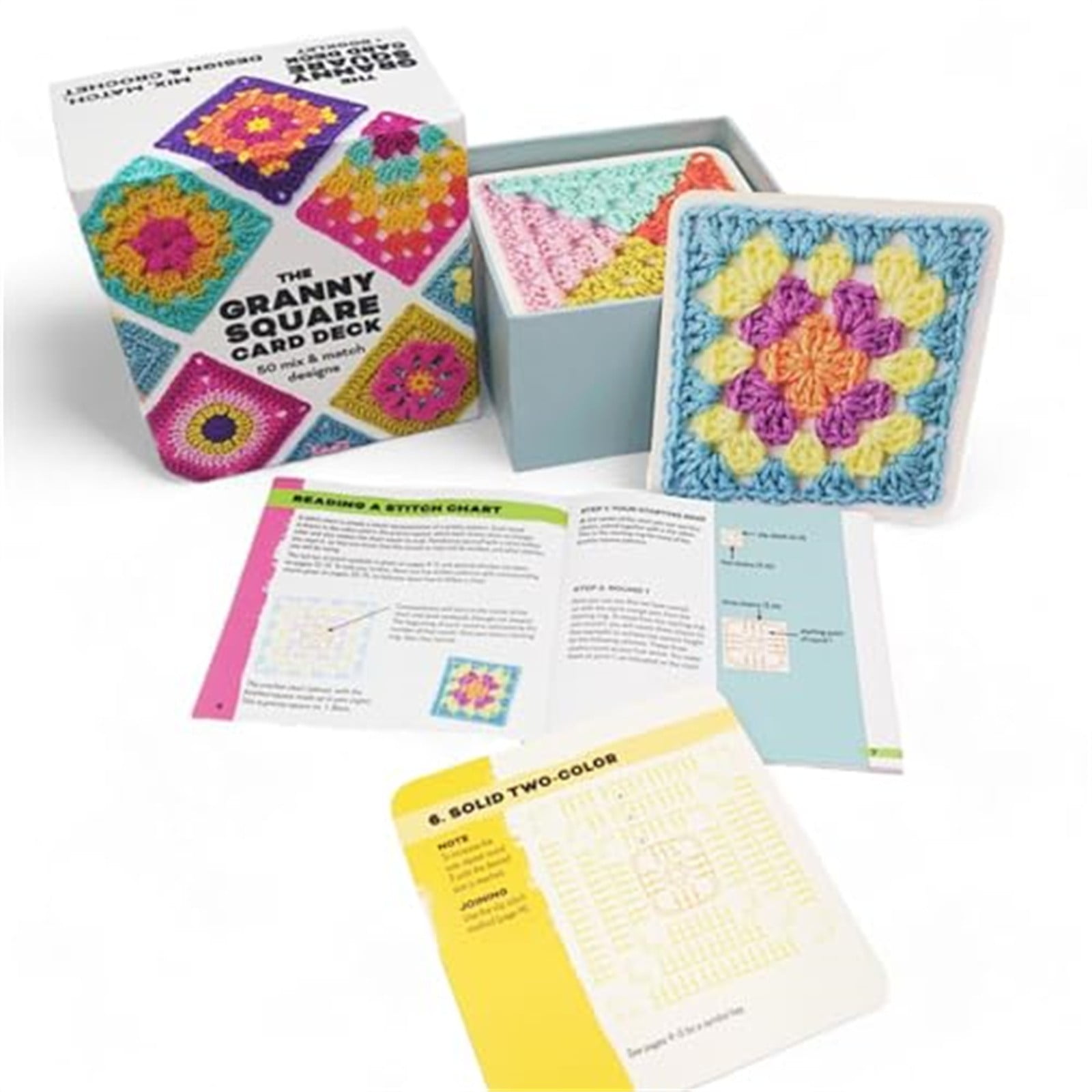 Crochet Kit for Beginners & Adults - 50 Mix & Match Designs with ...
