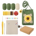 Crochet Kit for Beginners - Phonebag Crochet Starter Kit with Video ...