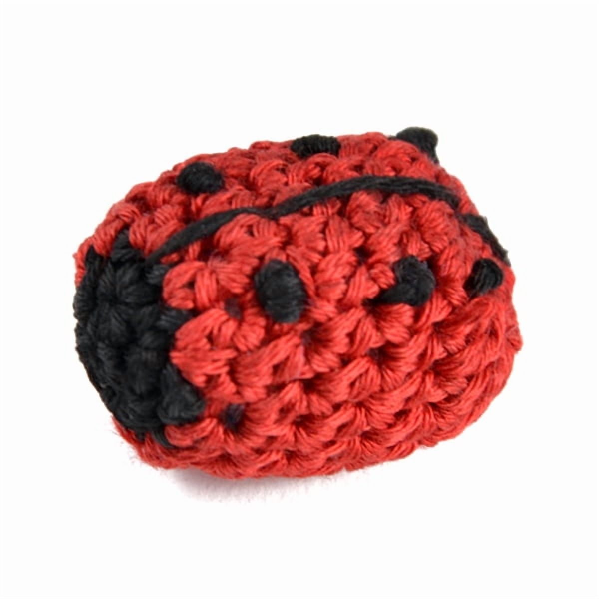 Crochet Lady Bug Applique/Patch - Walmart.com