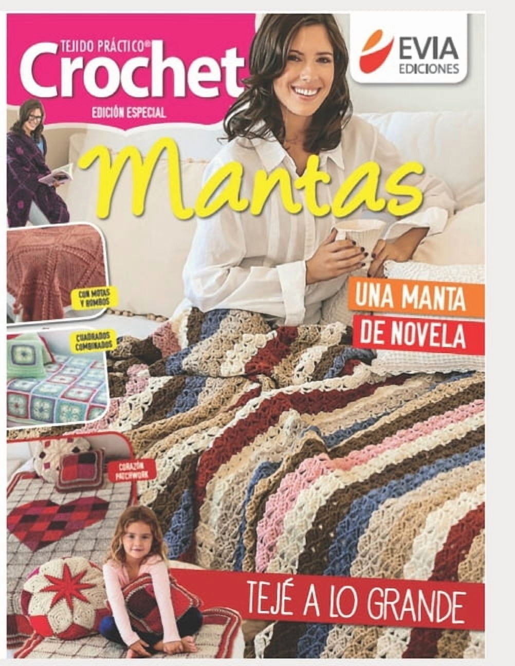 Tejido de Mantas: Crochet Mantas: tejido práctico (Paperback) - Walmart.com