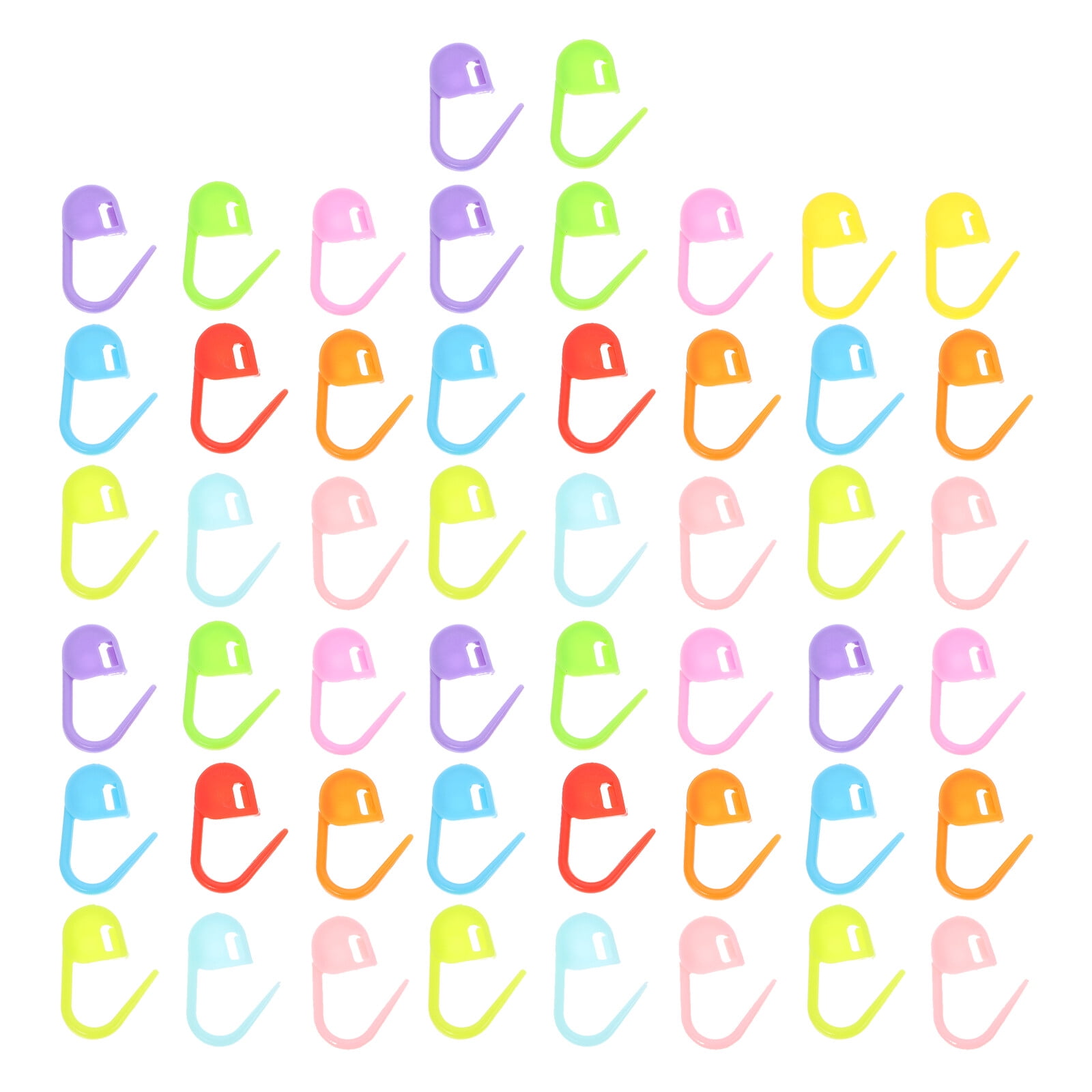 Crochet Markers Pin Knitting Marker Crocheting Needles Locking Clip ...