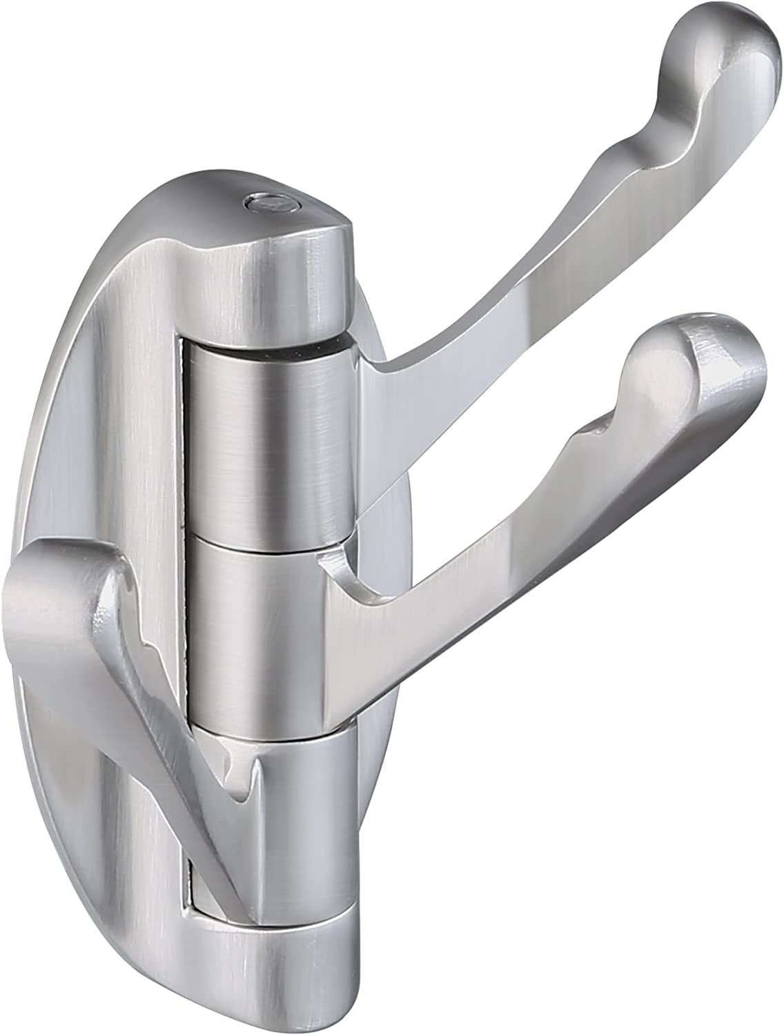 Crochet Mural Porte Serviette Salle de Bain Porte Manteau 3 Bras Métal ...