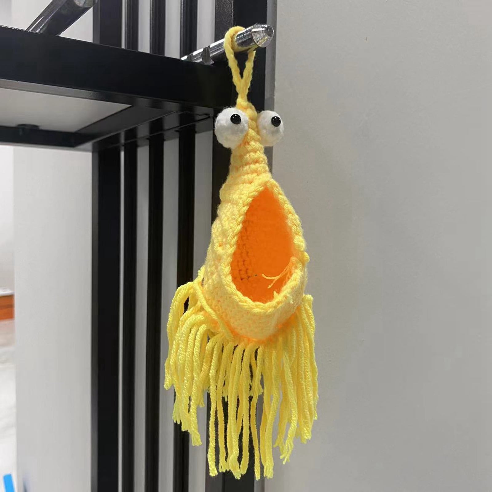 Crochet Pattern Crochet Alien Plant Hanger Alien Hanging Planter Basket ...