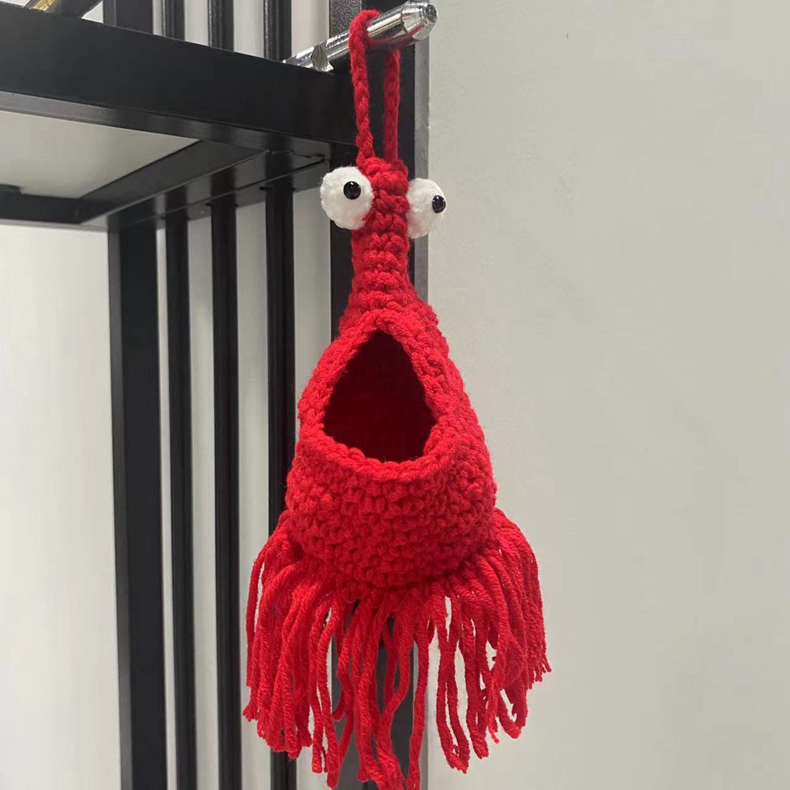 Crochet Pattern Crochet Alien Plant Hanger Alien Hanging Planter Basket ...
