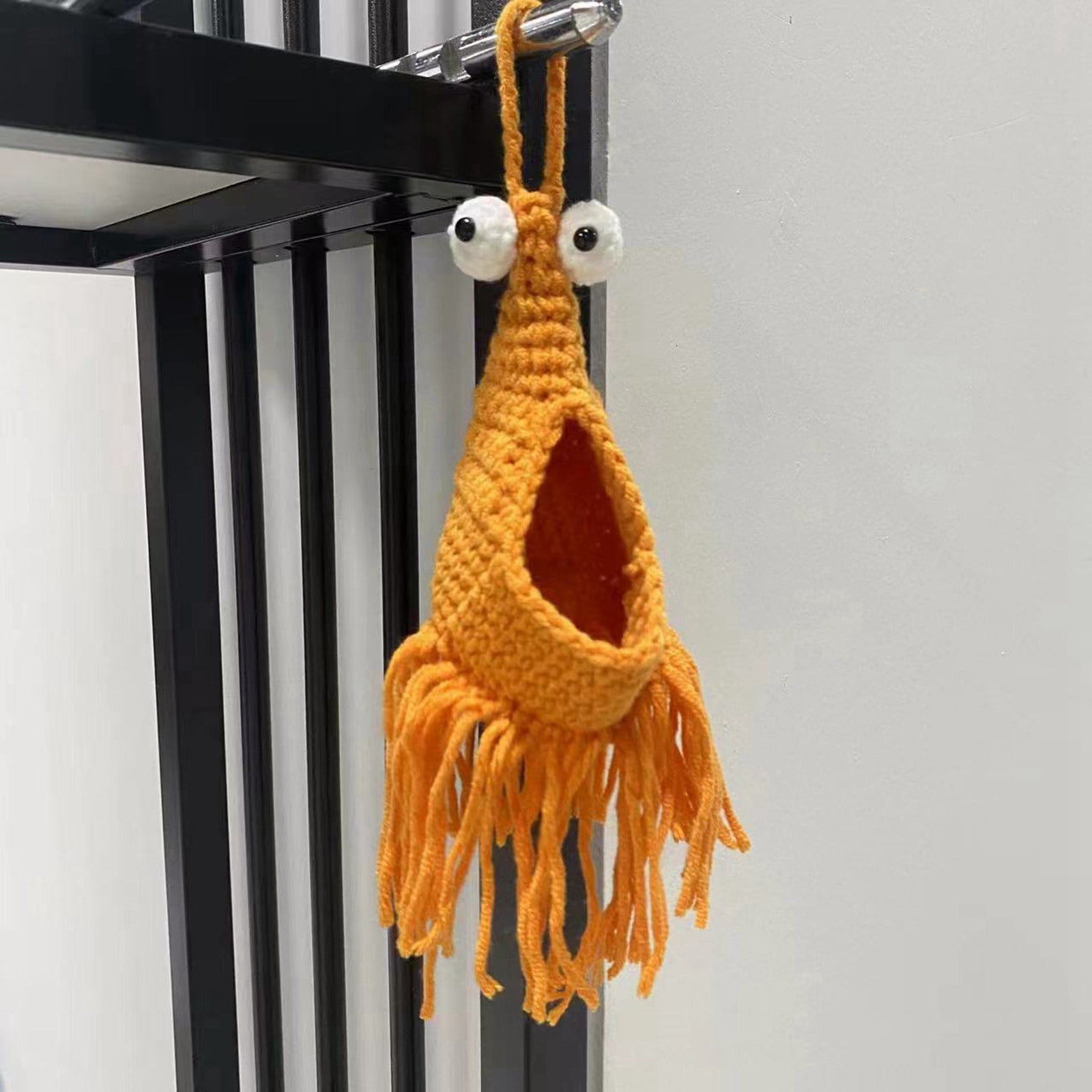 Crochet Pattern Crochet Alien Plant Hanger Alien Hanging Planter Basket ...