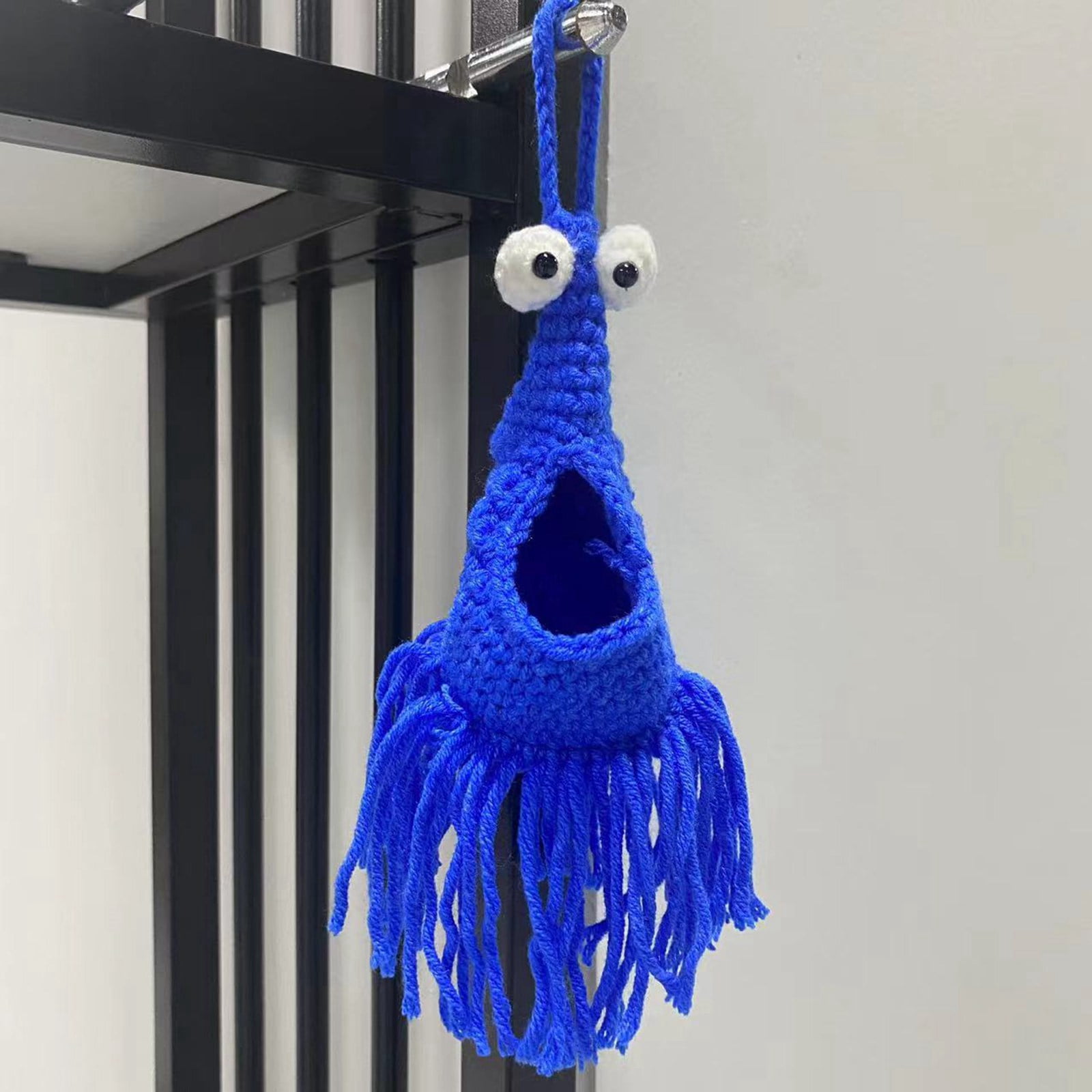 Crochet Pattern Crochet Alien Plant Hanger Alien Hanging Planter Basket ...