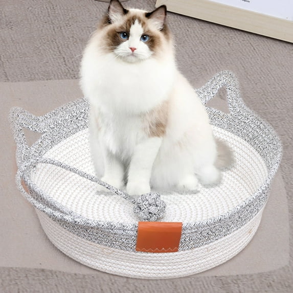Crochet Pet Bed, Soft Fabric, Cool Breathable, Waterproof Surface ...