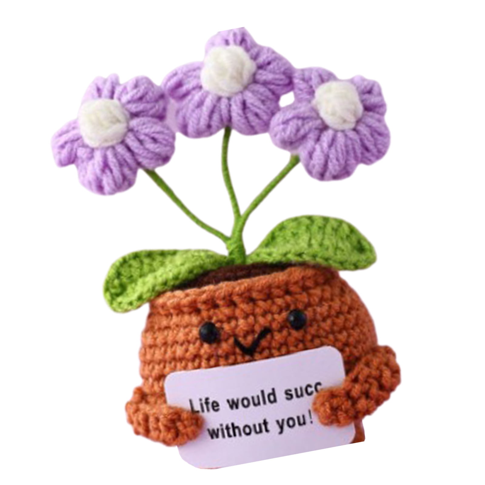 Crochet Potted Plant Set | Beginner-Friendly Craft Kits With ...