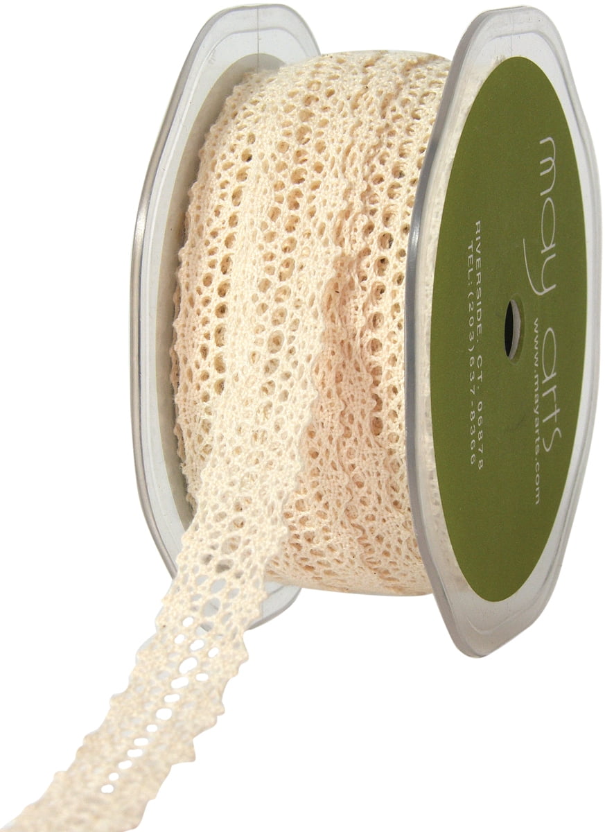 Crochet Ribbon 5/8" X 15yd - Natural - Walmart.com