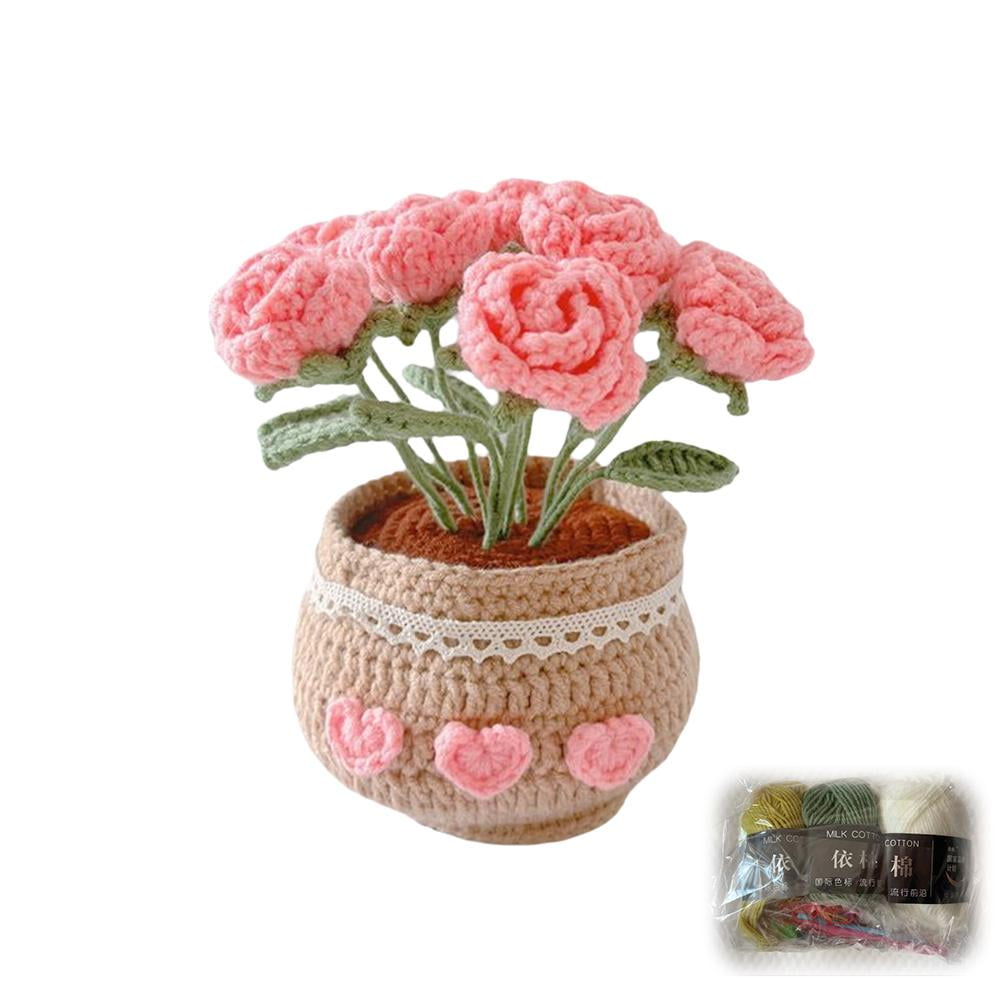 Crochet Small Patted ers Artifical er Knitted er DIY Materials A6E0 ...