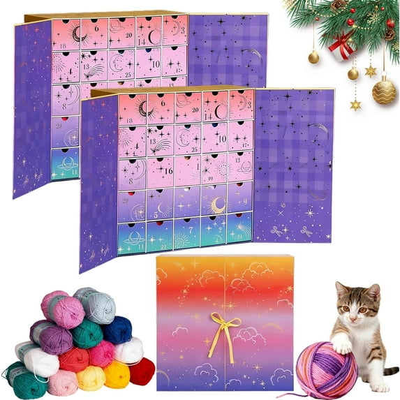 Crochet Society Advent Calendar 2025 – 24-Day Yarn & Crochet Gift Set ...