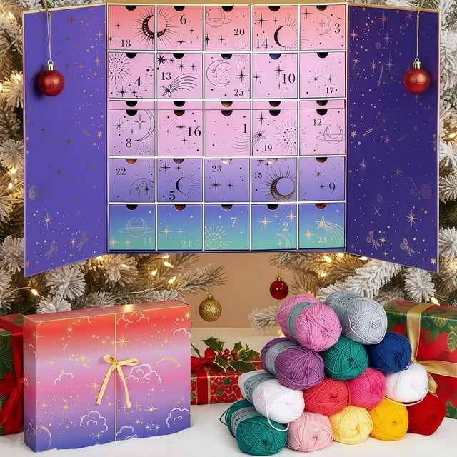 Crochet Society Advent Calendar 2025 - 25-Day Yarn & Crochet Pattern ...