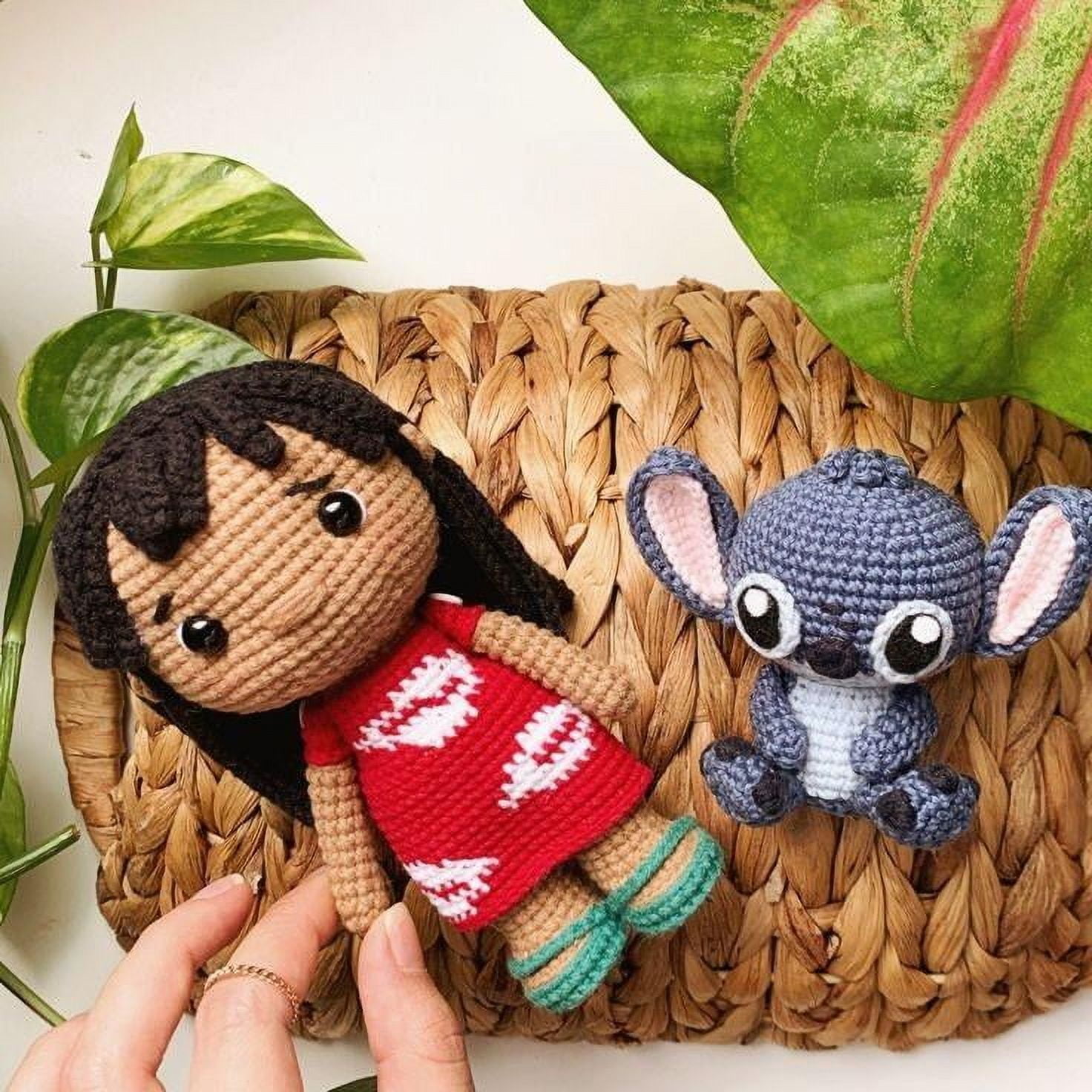 Crochet Stitch Doll Handmade Stitch Characters Movie Amigurumi Stitch ...