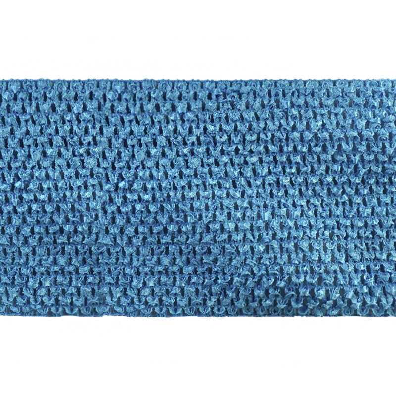 Crochet Stretch Trim - 6" Width (10 Yard Roll) - BF-1902-23 Teal ...