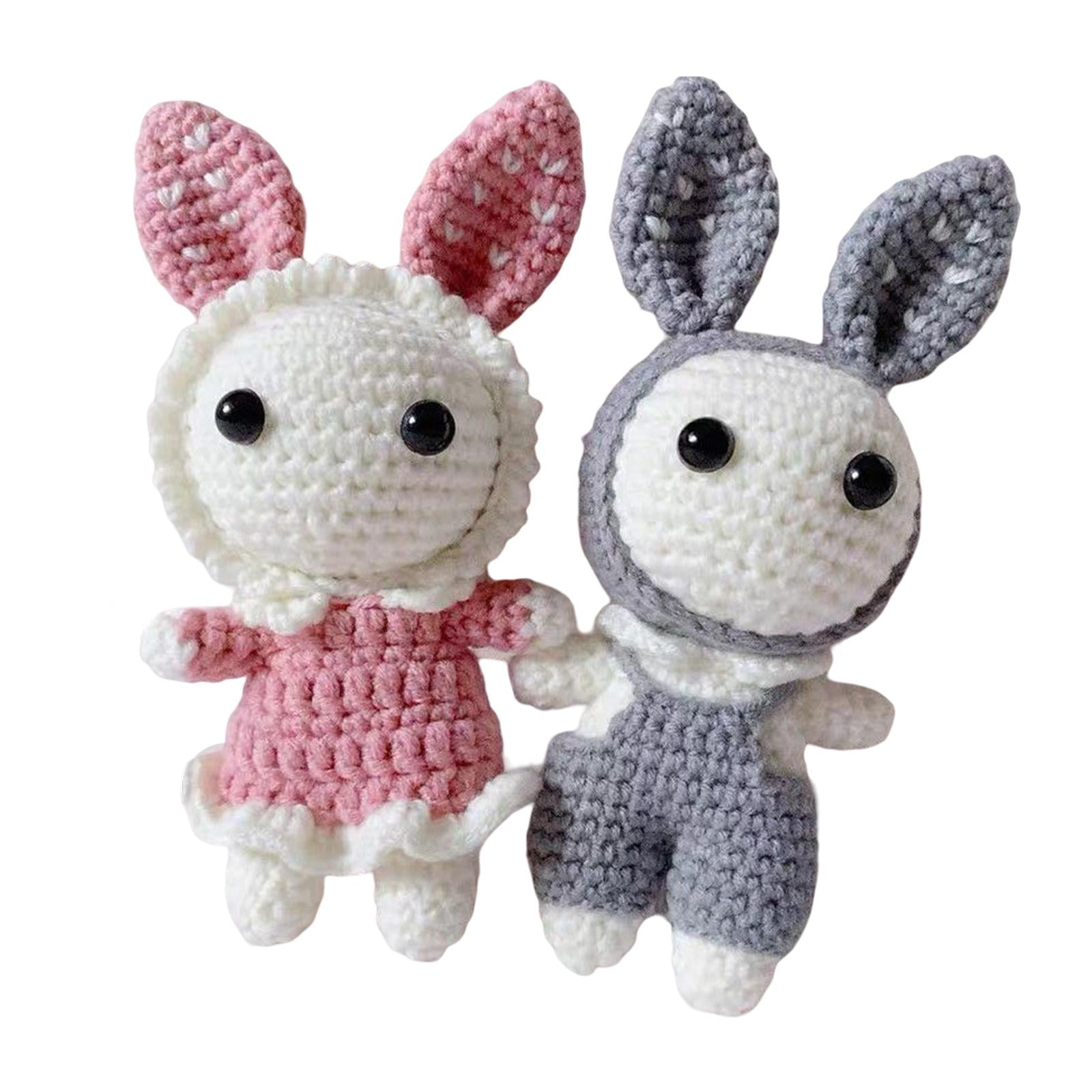 Crochet Suit for Beginners Cute Rabbits Crochet Craft Starter Pack ...