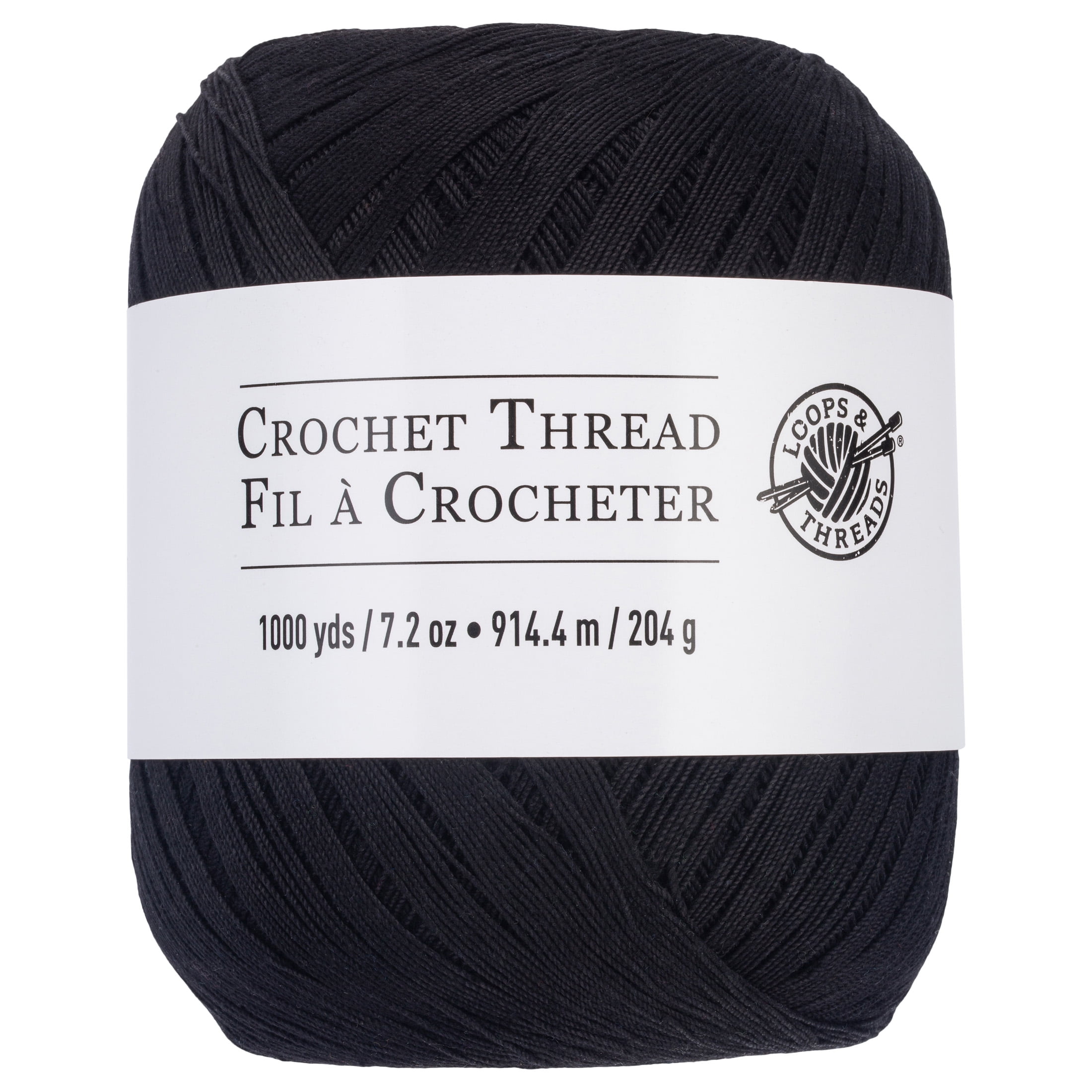 Crochet Thread by Loops & Threads - Thread for Knitting - Crochet ...