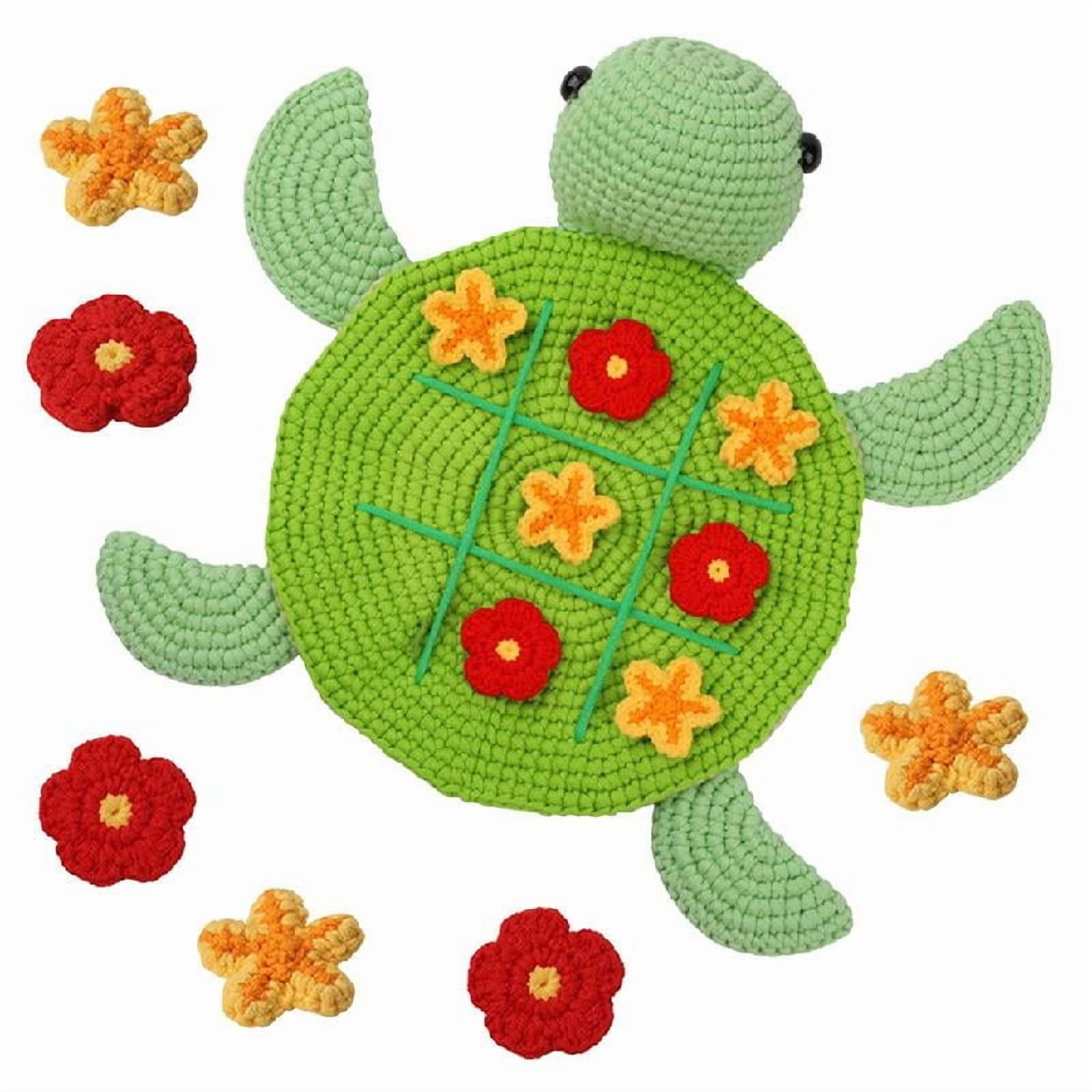 Crochet Tortoises Set with Crochet Hook Step-by-Step Instruction ...