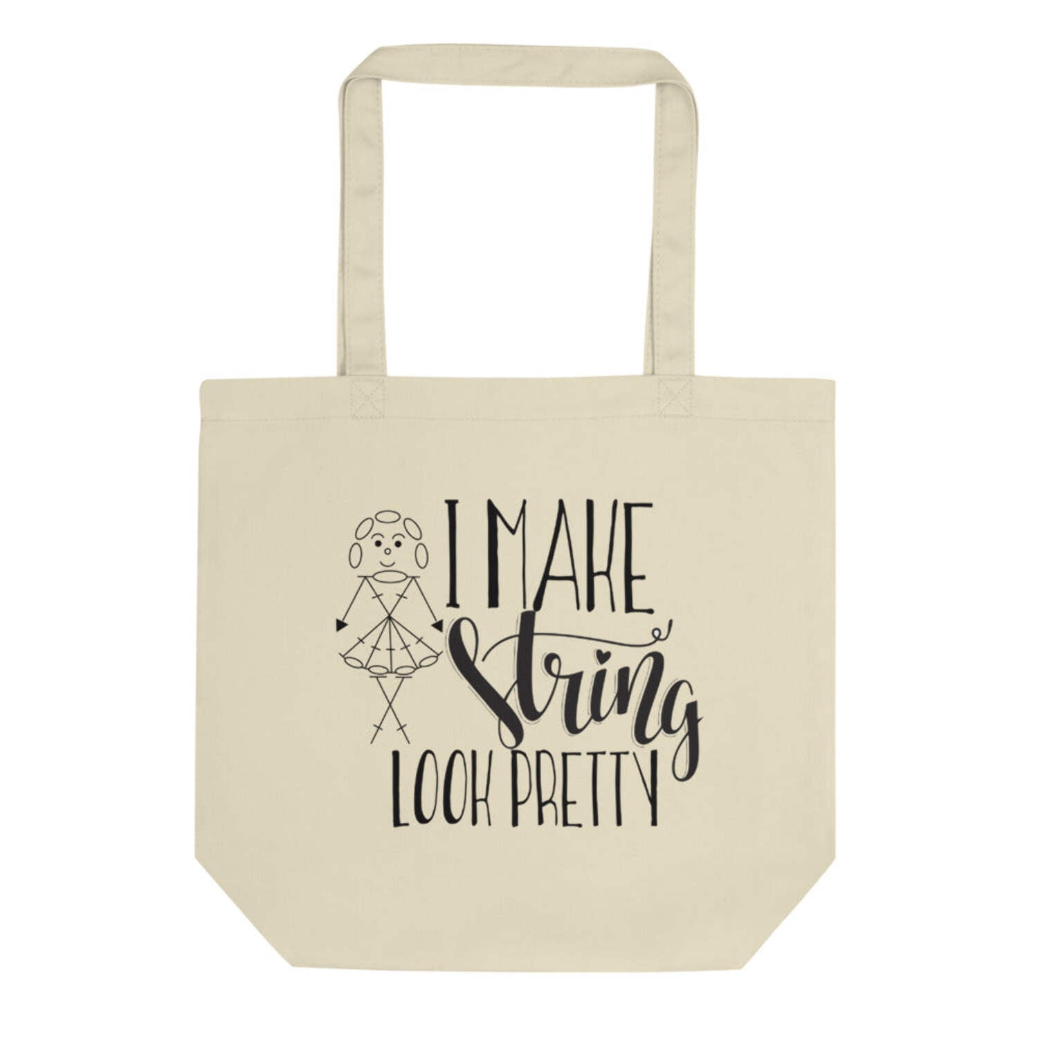 Crochet Tote Bag, I Make String Look Pretty - Walmart.com