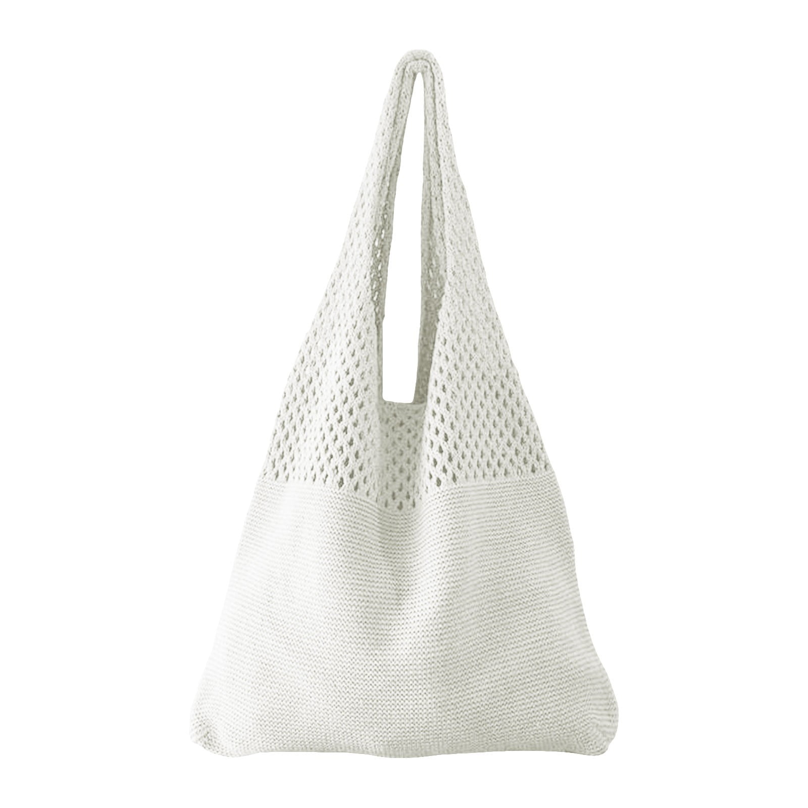 Crochet Tote Bag for Women 2025 Beach Mesh Summer Hobo Shoulder ...