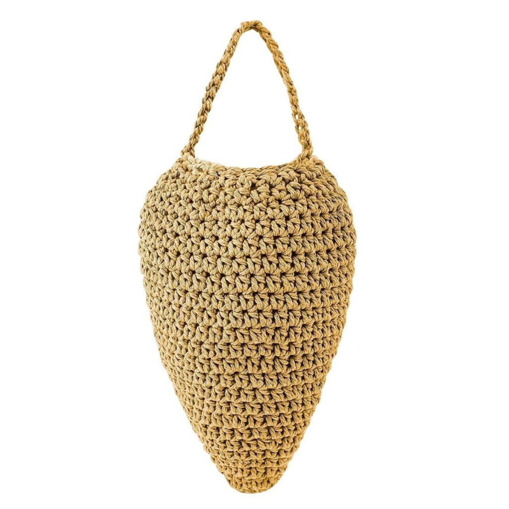 Crochet Wasp Nest Decoy Outdoor Hanging Faux Wasp Nest for Wasps ...