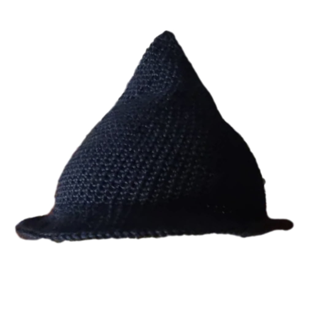 Crochet Witch Hat Women Men Props Wizard Hat Role Play Party Headgear ...