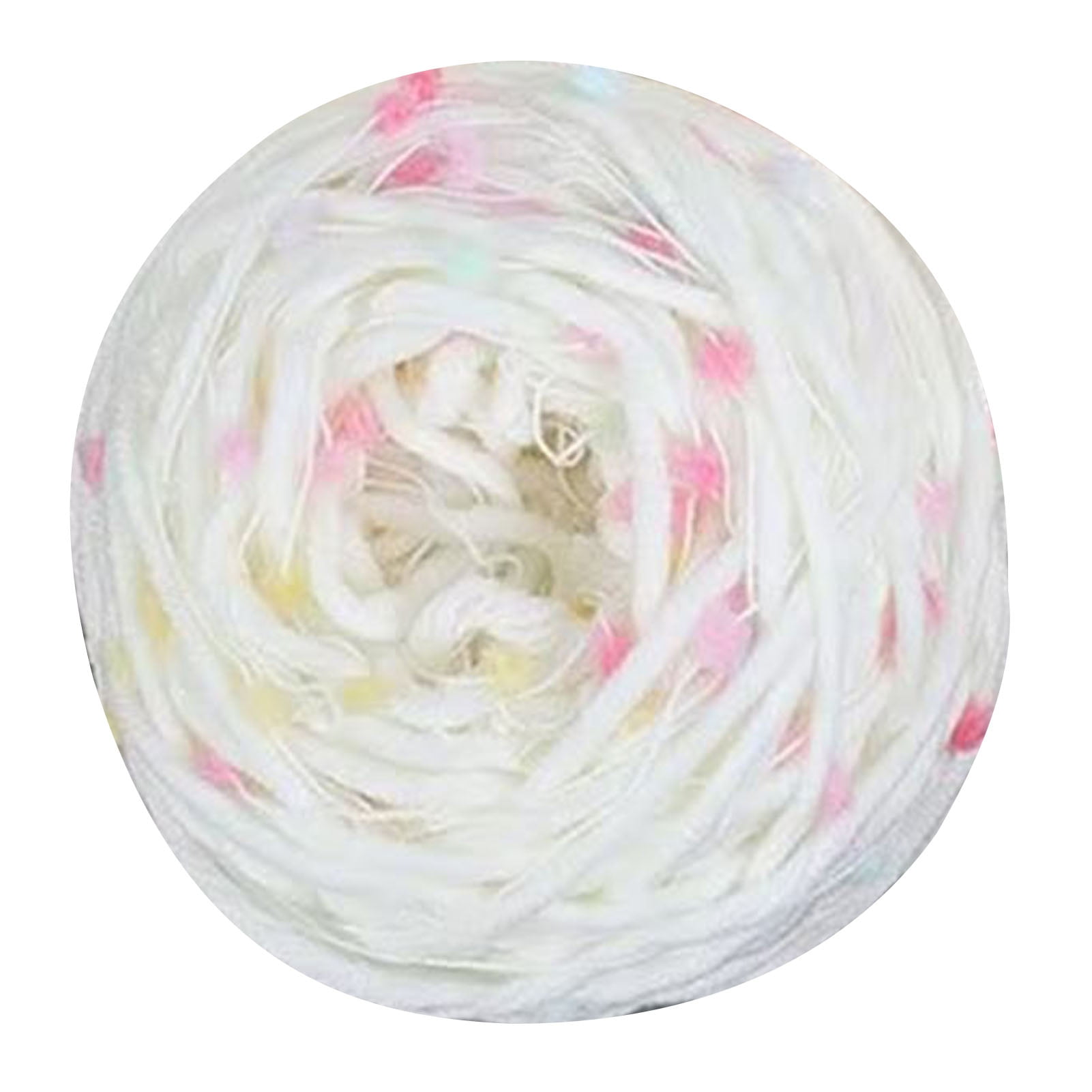 Crochet Yarn Soft Comfortable Multi-purpose Crochet Knitting Colorful ...