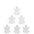 Crochet-Style Angel Ornaments, Set of 6 - Walmart.com