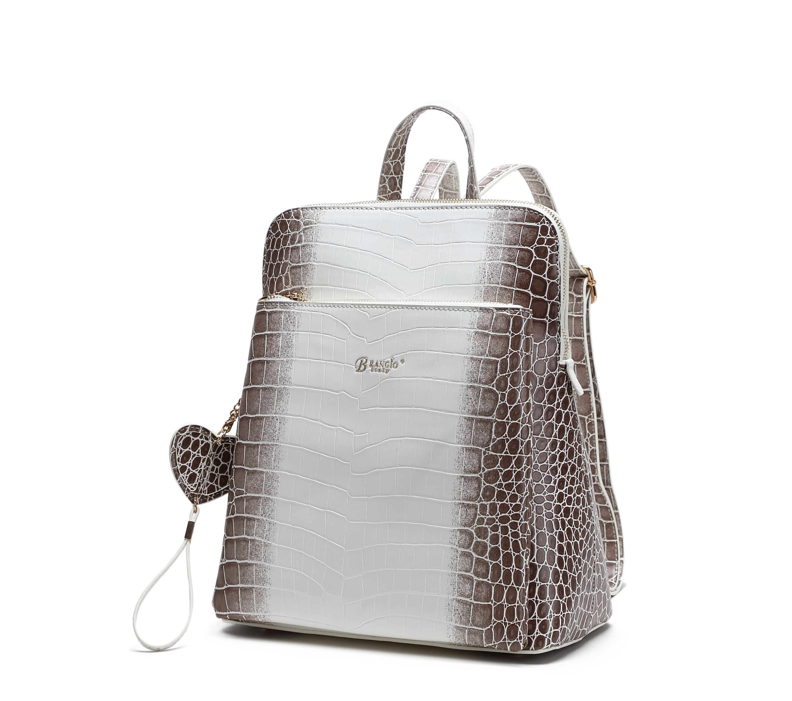 Croci Pebble Leather Classy Backpack - Walmart.com
