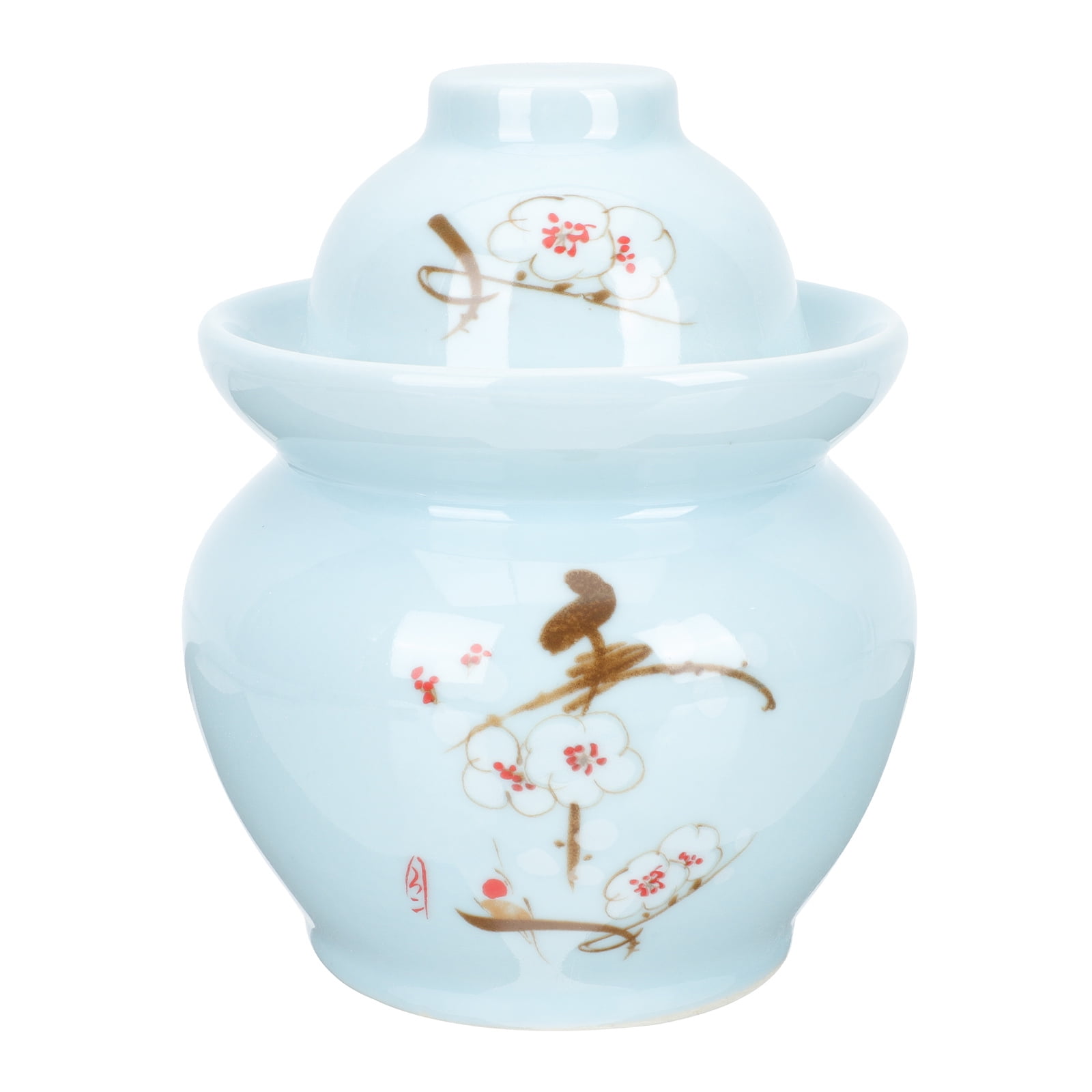 Ceramic Kimchi Jar Fermentation Food Store Pickle - Walmart.com