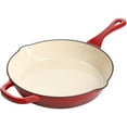 "Crock-Pot Artisan 10"" Enameled Cast Iron Skillet, Cooking Cookware ...