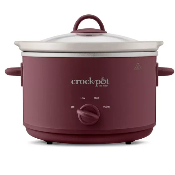 Crock-Pot 4.5qt Slow Cooker: Ceramic Stoneware, 3 Settings, Stay-Cool ...