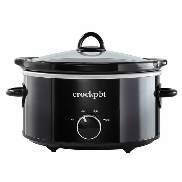 Crock-Pot® 4-Quart Classic Slow Cooker, Black - Electric Kitchen ...