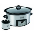 Crock-Pot 6-Quart Programmable Slow Cooker with Automatic Shut & Dipper ...