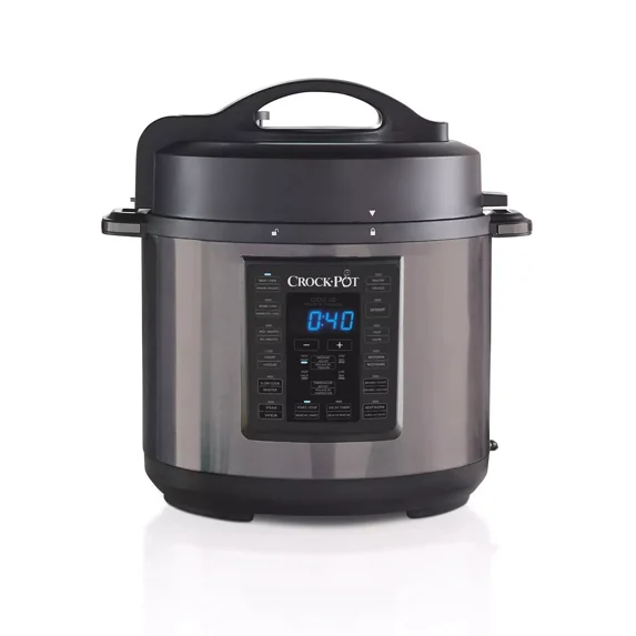 Crock-Pot Programmable Multi-Use Electric Pressure Cooker, 6-Quart ...