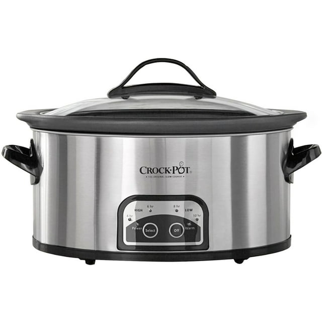 Crock-Pot 6 Quart Programmable Slow Cooker with Timer and Auto Food ...