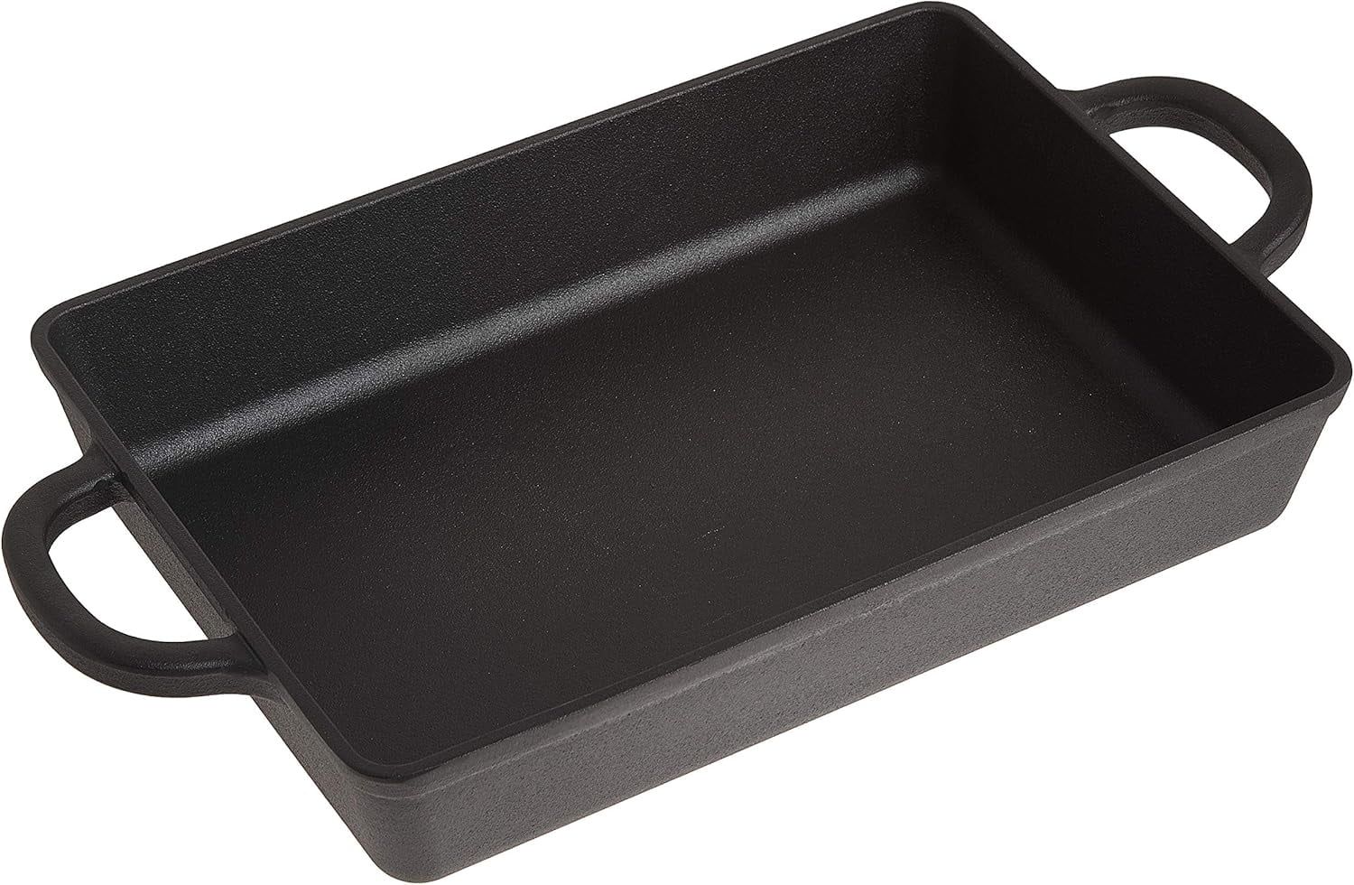 Crock Pot Artisan 13 Inch Pre-Seasoned Cast Iron Rectangular Lasagna ...