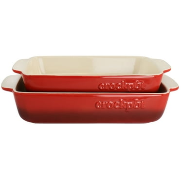 Crock Pot Artisan Enameled Cast Iron 13" Rectangular Lasagna Pan ...