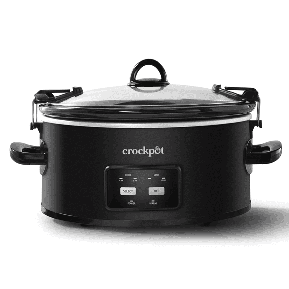 Crock-Pot® 6-Quart One-Touch Control Cook & Carry Slow Cooker, Matte ...