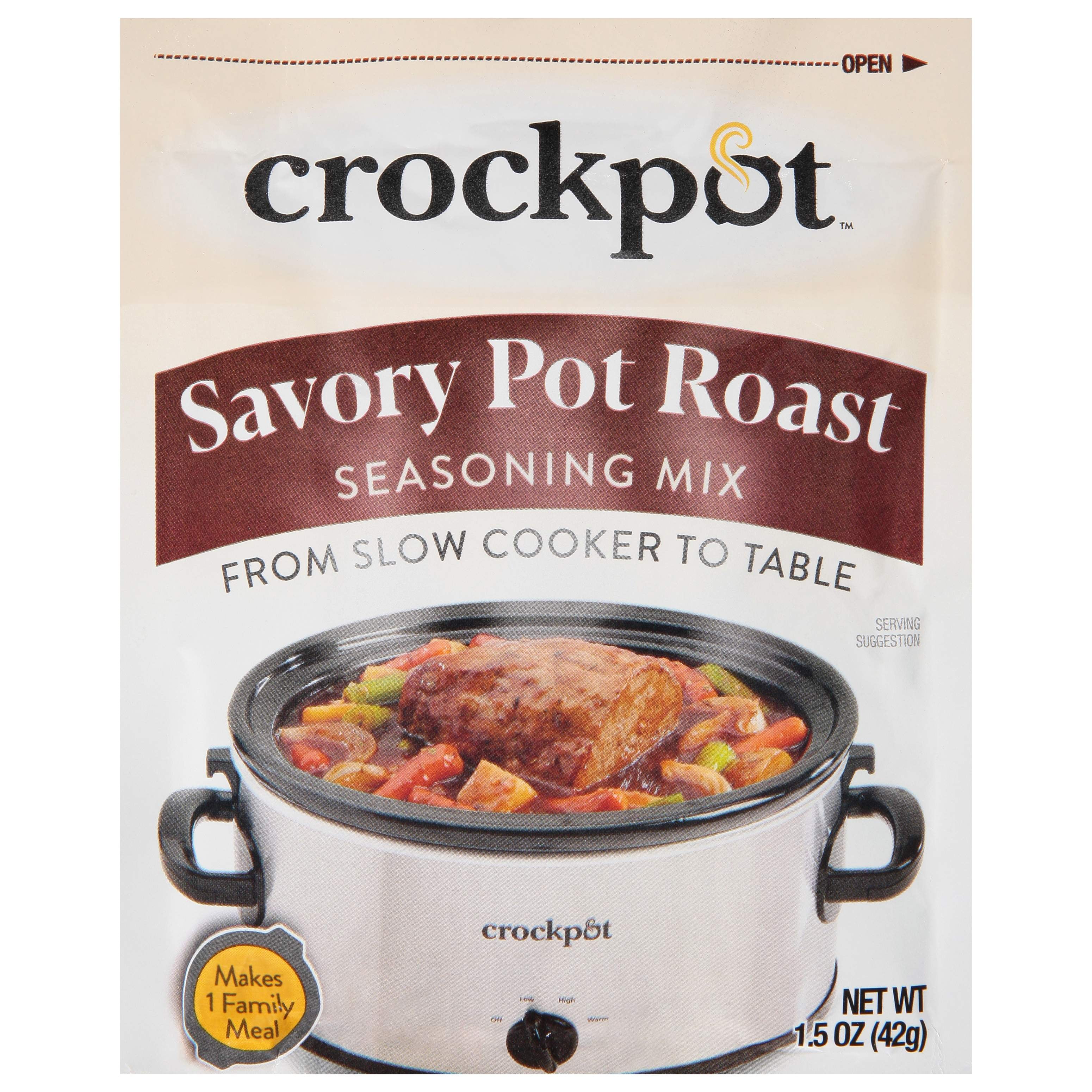 Brandclub - Crock Pot® Savory Pot Roast Seasoning Mix, 1.5 oz Packet