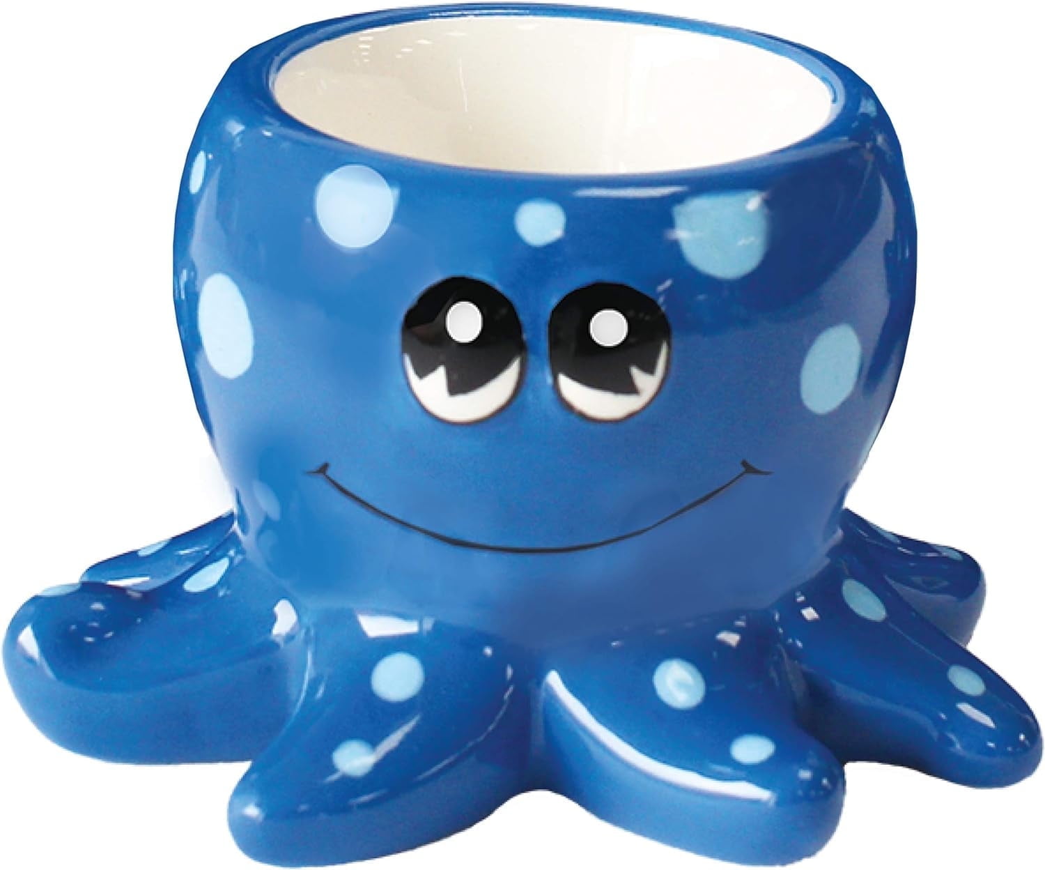 Crockery Critters Octopus Egg Cup by Deluxebase. Fun Ceramic Boiled Egg ...