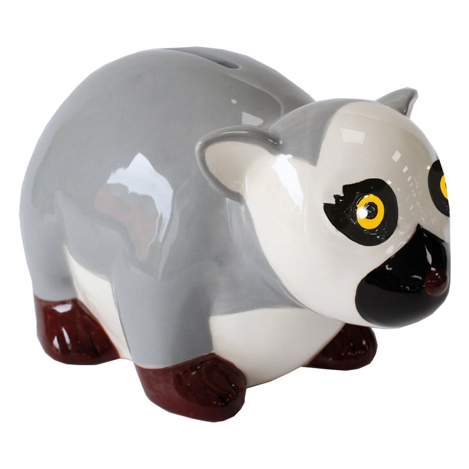 Crockery Critters Ring-Tailed Lemur Money Bank by Deluxebase. Cute ...