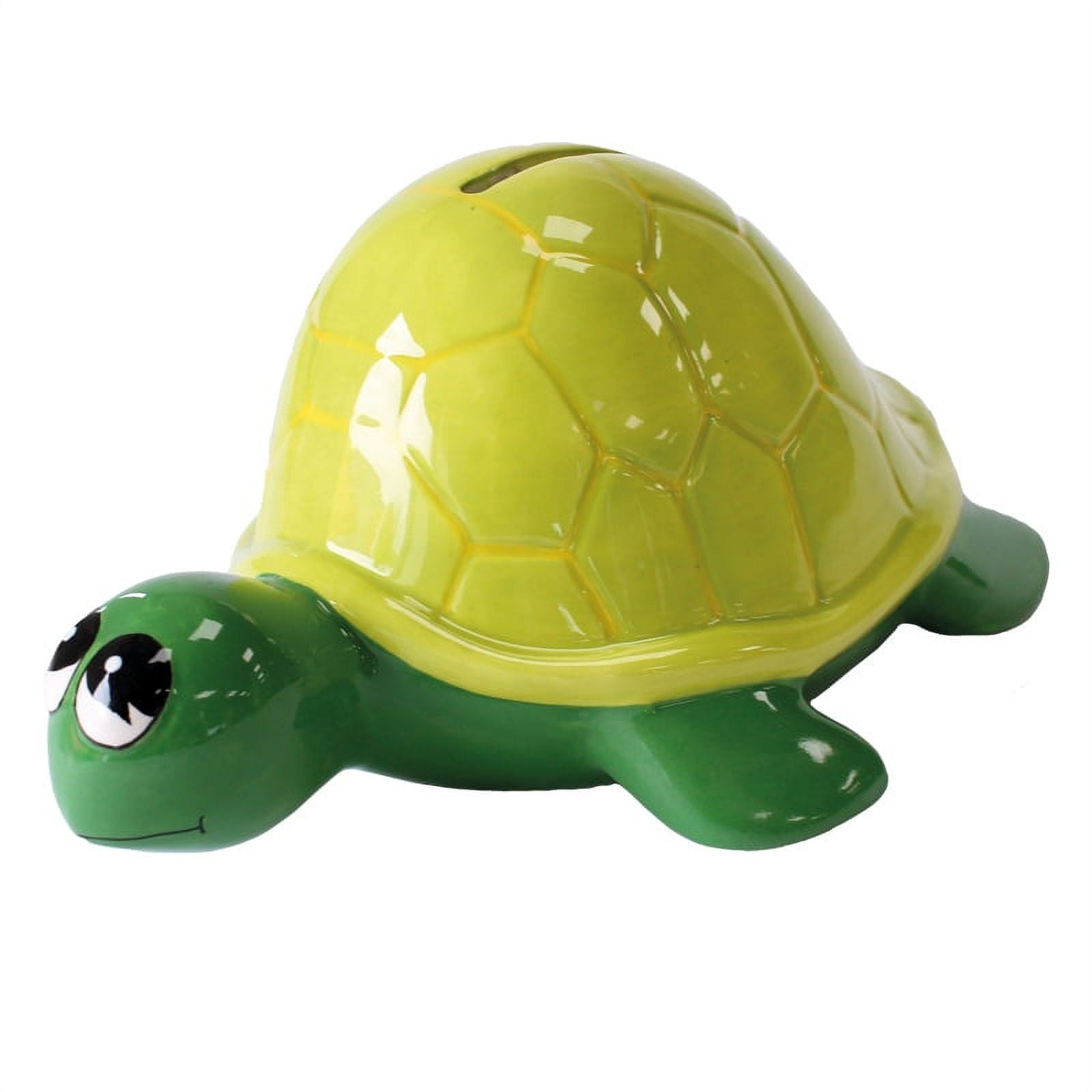 Deluxebase Crockery Critters Sea Turtle Money Bank, Ceramic Hand ...