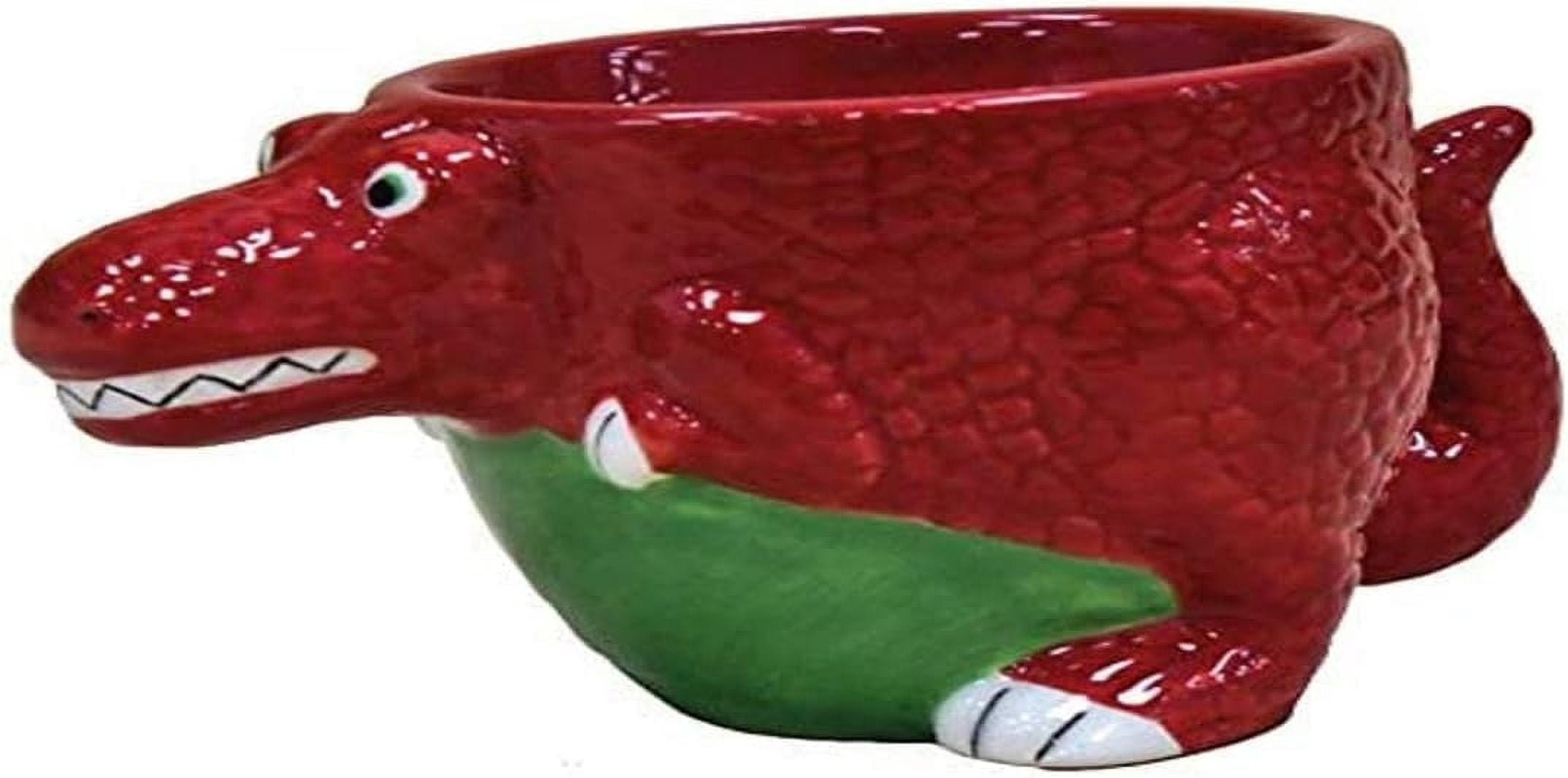 Crockery Critters T-Rex Dinosaur Egg Cup from Deluxebase Ceramic Animal ...