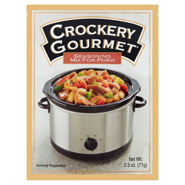 Crockery Gourmet Pork Seasoning Mix (12x2.5OZ ) - Walmart.com
