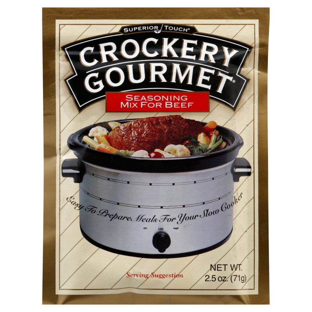 Crockery Gourmet Seasoning Beef, DMF15 2.5 oz - Walmart.com